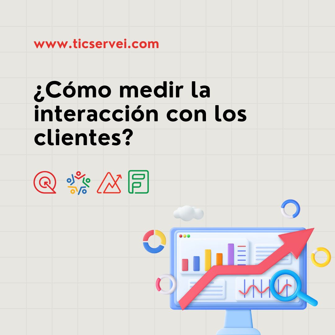 ¿Cómo medir la interacción con los clientes? | Ticservei
